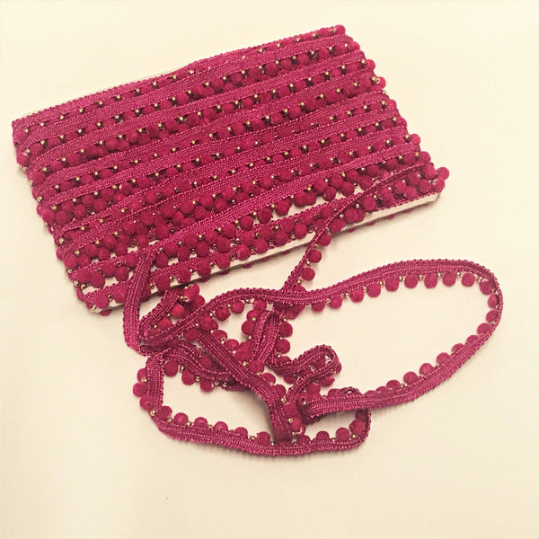 Small Bobble Trim - 10mm | Cheap Fabrics