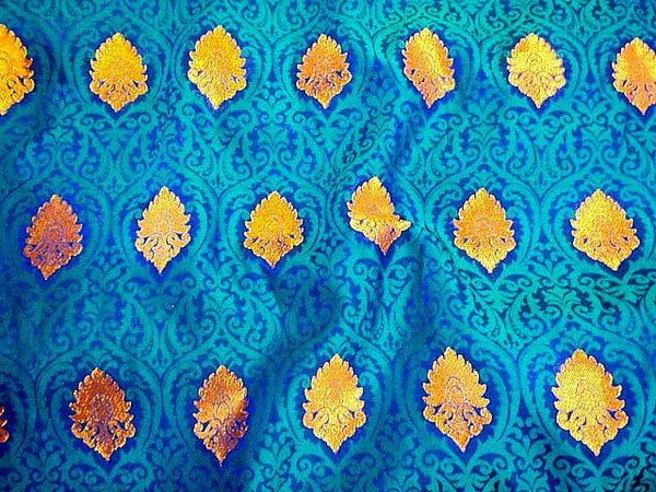 Damask Design 5 - Indian Brocade | Cheap Fabrics
