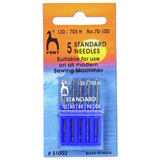 Pony Sewing Machine Needles: Standard - Assorted Sizes | Cheap Fabrics