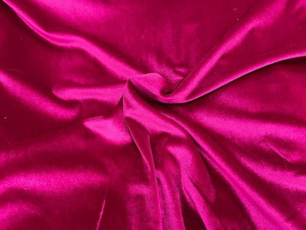 Plain Stretch Velvet | Cheap Fabrics