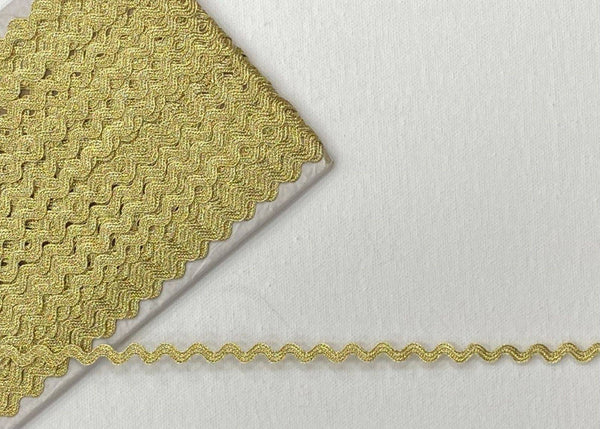 Ric Rac Metallic Trim- END OF LINE | Cheap Fabrics
