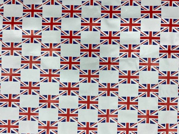 Union Jack Fabric - PVC Tabling | Cheap Fabrics